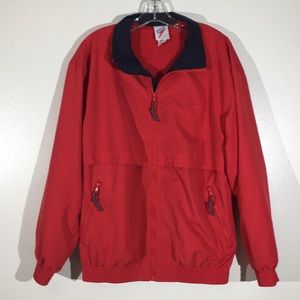 Speedo | Jackets & Coats | Vintage Speedo Red Windbreaker S | Poshmark